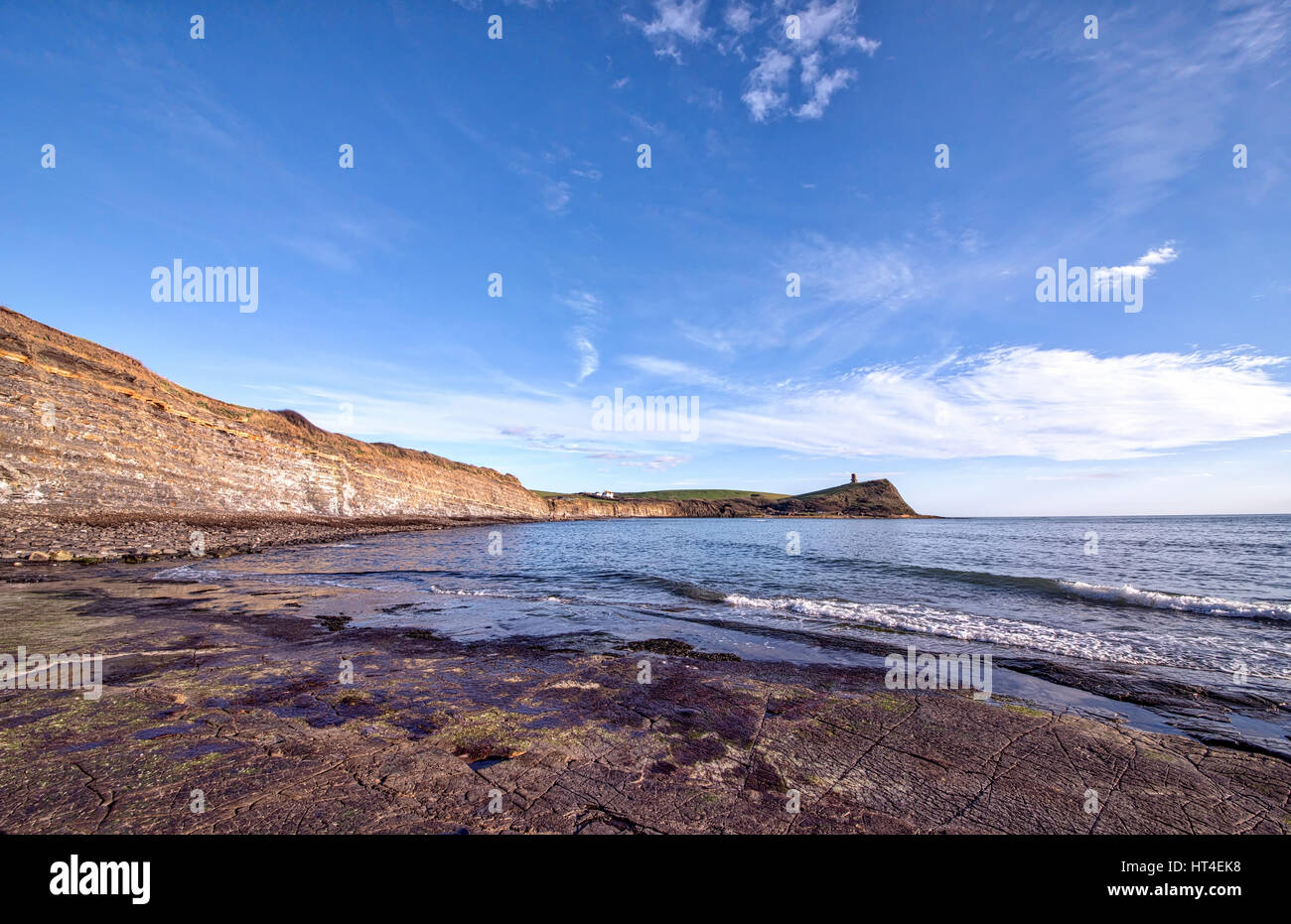 Kimmeridge Bay in Dorset Stock Photo - Alamy