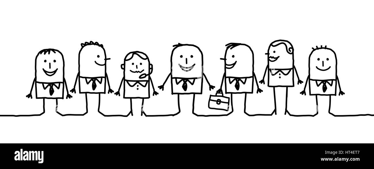Business cartoon Black and White Stock Photos & Images - Alamy