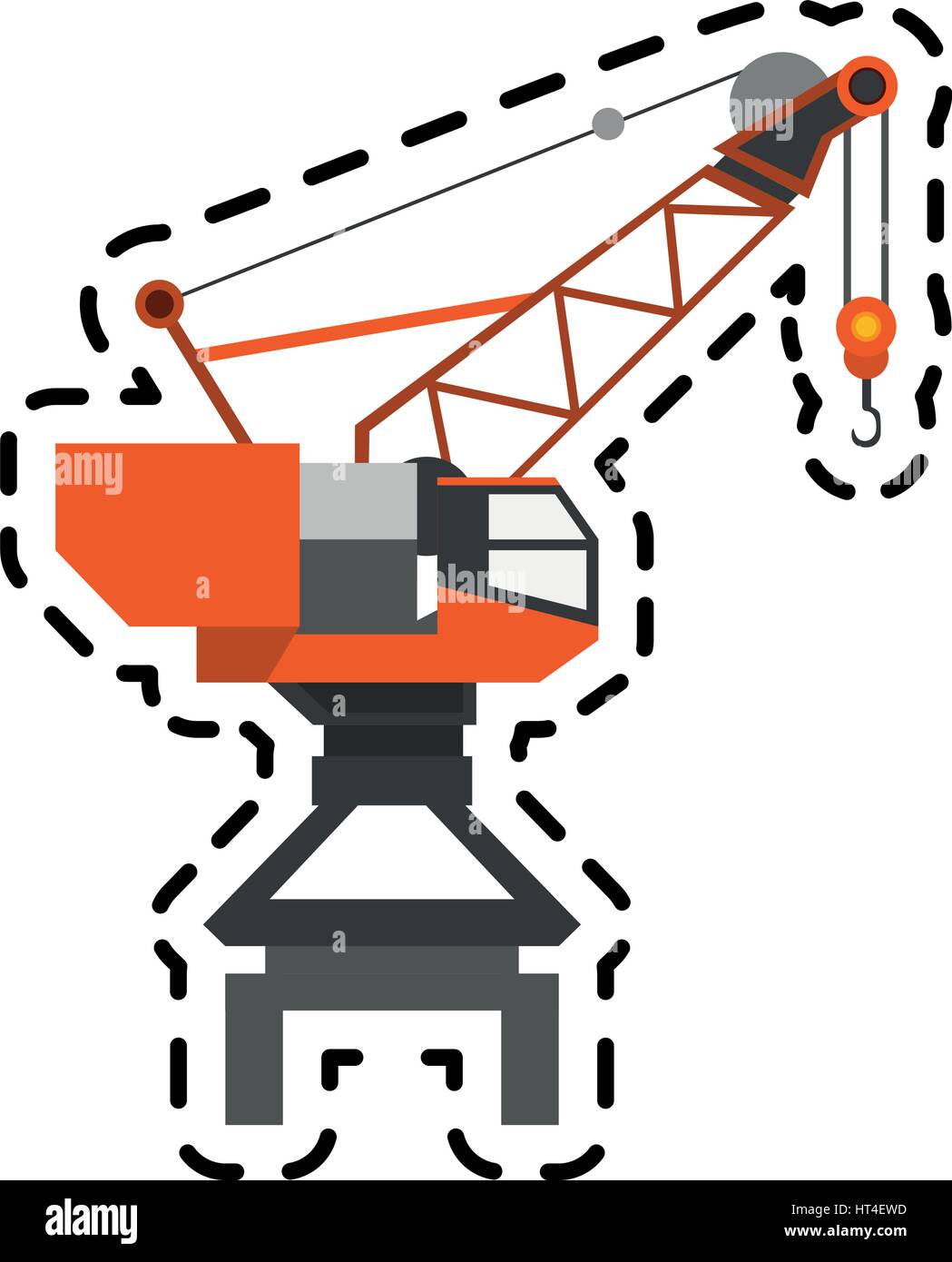 crane icon image Stock Vector Image & Art - Alamy