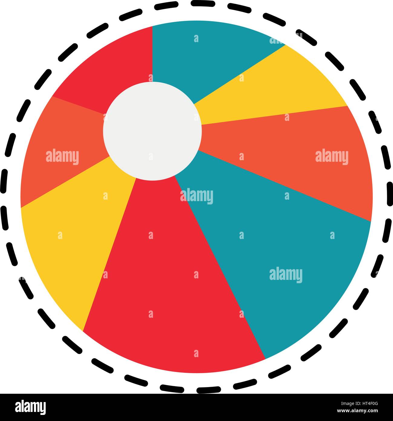 beach ball icon image Stock Vector Image & Art - Alamy