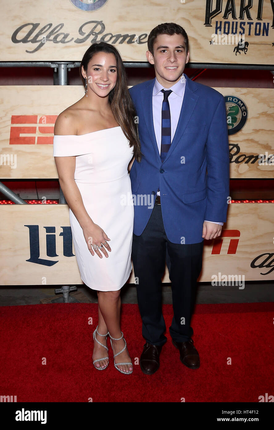 ESPN The Party Houston - Arrivals Featuring: Aly Raisman Where: Houston ...