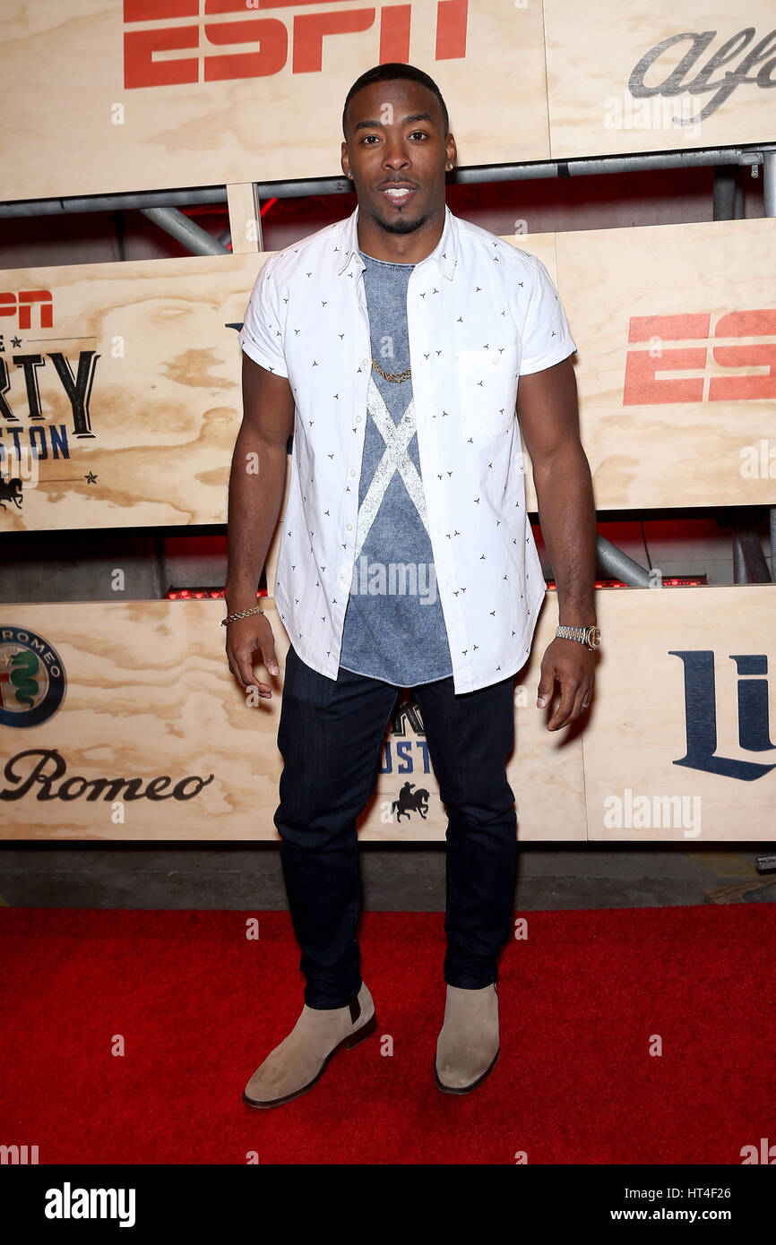 ESPN The Party Houston - Arrivals Featuring: Andrew Hawkins Where ...
