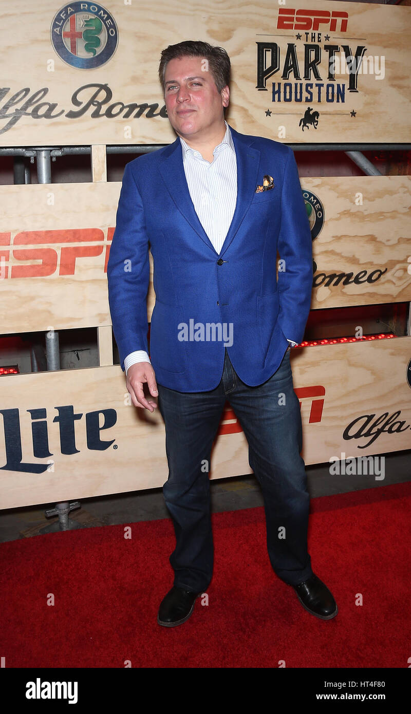 ESPN The Party Houston - Arrivals Featuring: Steve Levy Where: Houston ...
