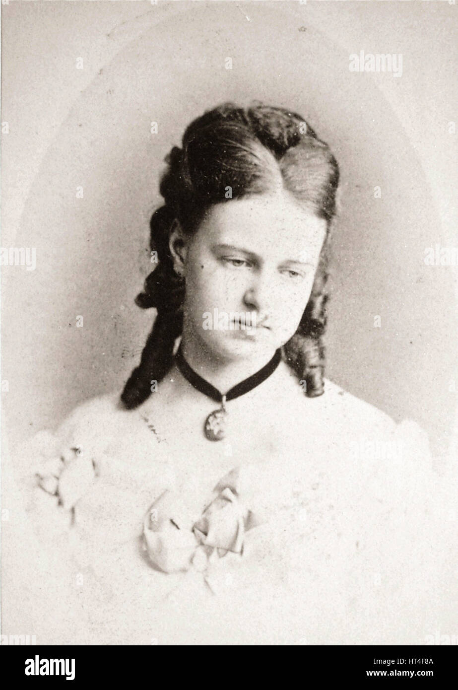 Portrait of Maria Alexandrovna Romanova Stock Photo - Alamy