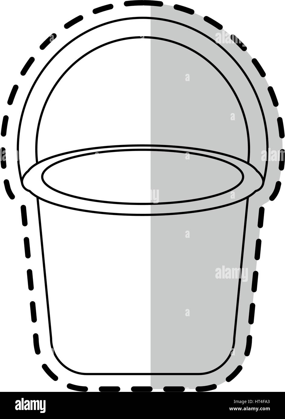 Bucket shower Stock Vector Images - Alamy