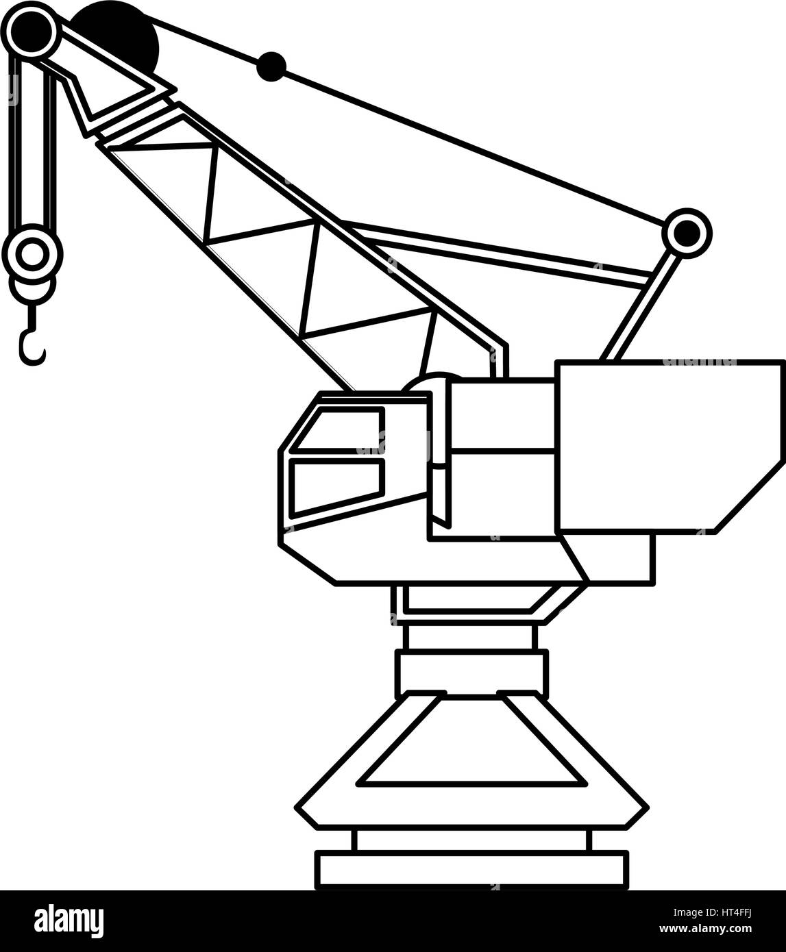 crane icon image Stock Vector Image & Art - Alamy