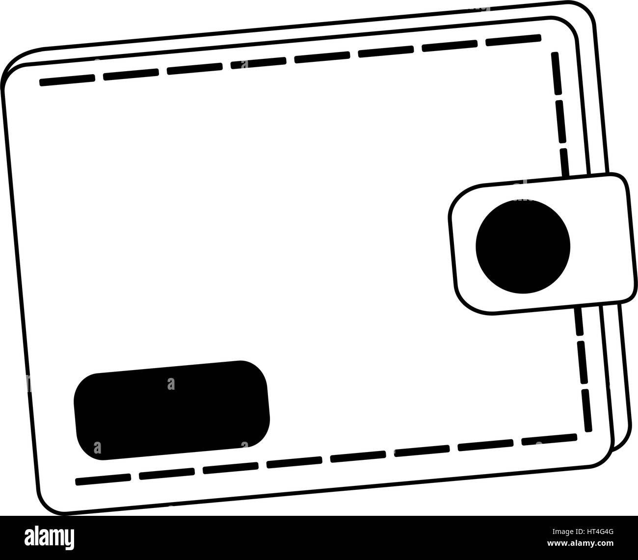 Closed wallet Black and White Stock Photos & Images - Alamy