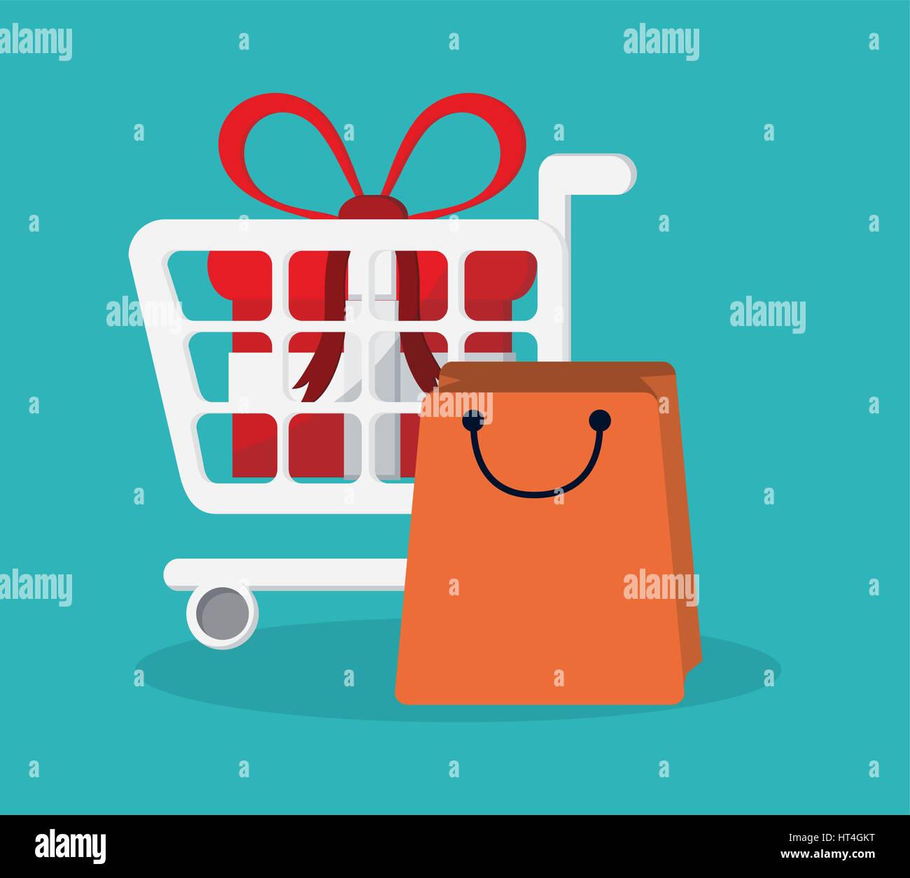 shopping related icons image Stock Vector Image & Art - Alamy
