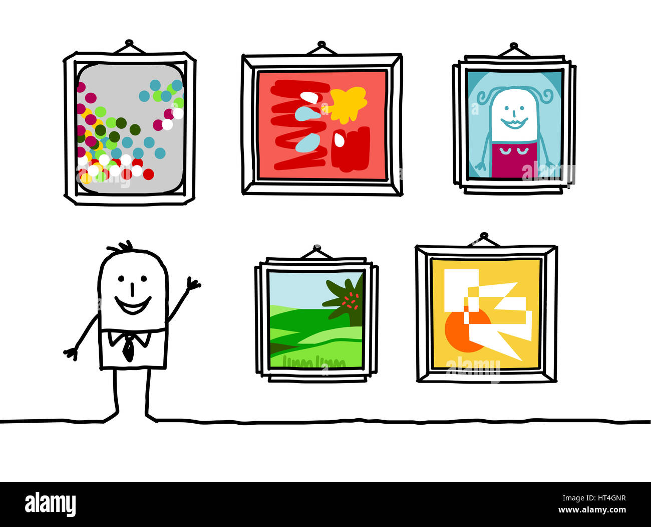 Cartoon frames Cut Out Stock Images & Pictures - Alamy