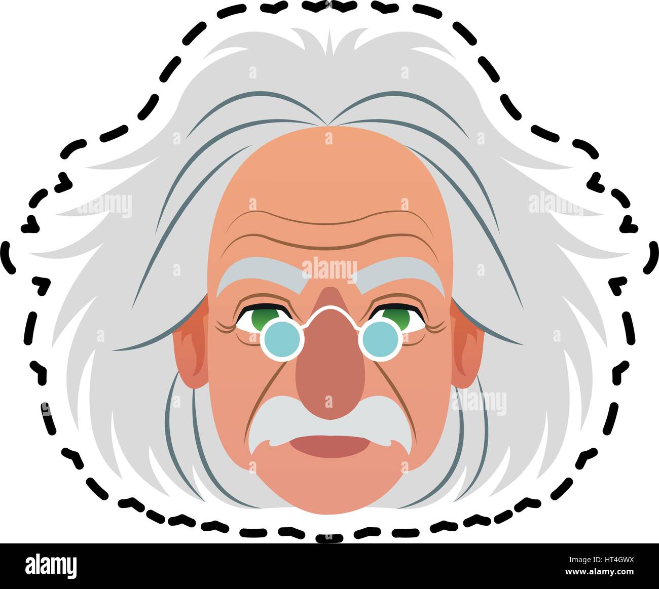 albert einstein icon image Stock Vector Image & Art - Alamy