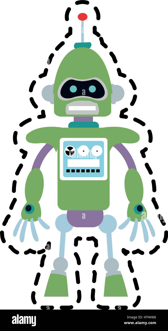 robot technology icon image Stock Vector Image & Art - Alamy