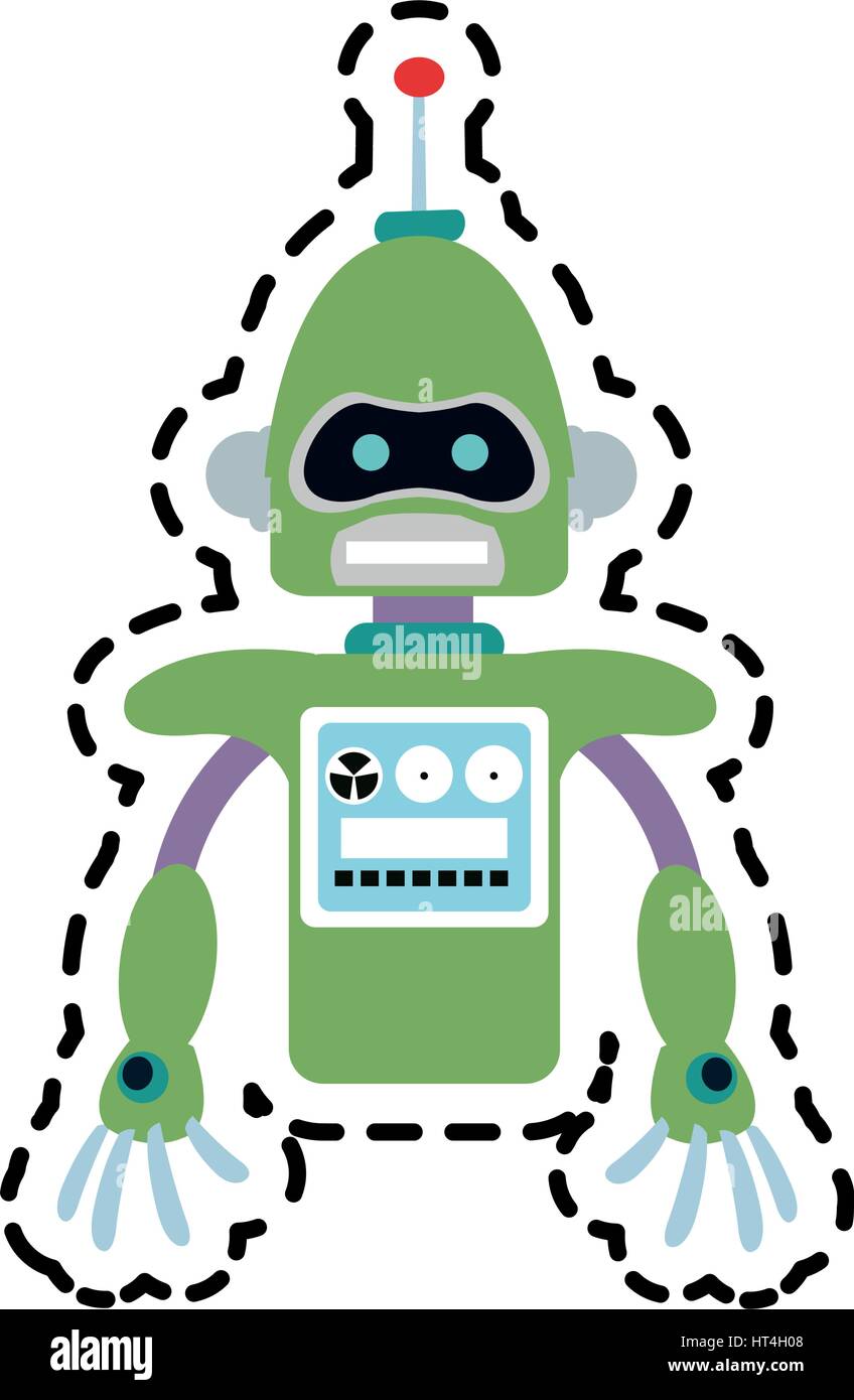 robot technology icon image Stock Vector Image & Art - Alamy