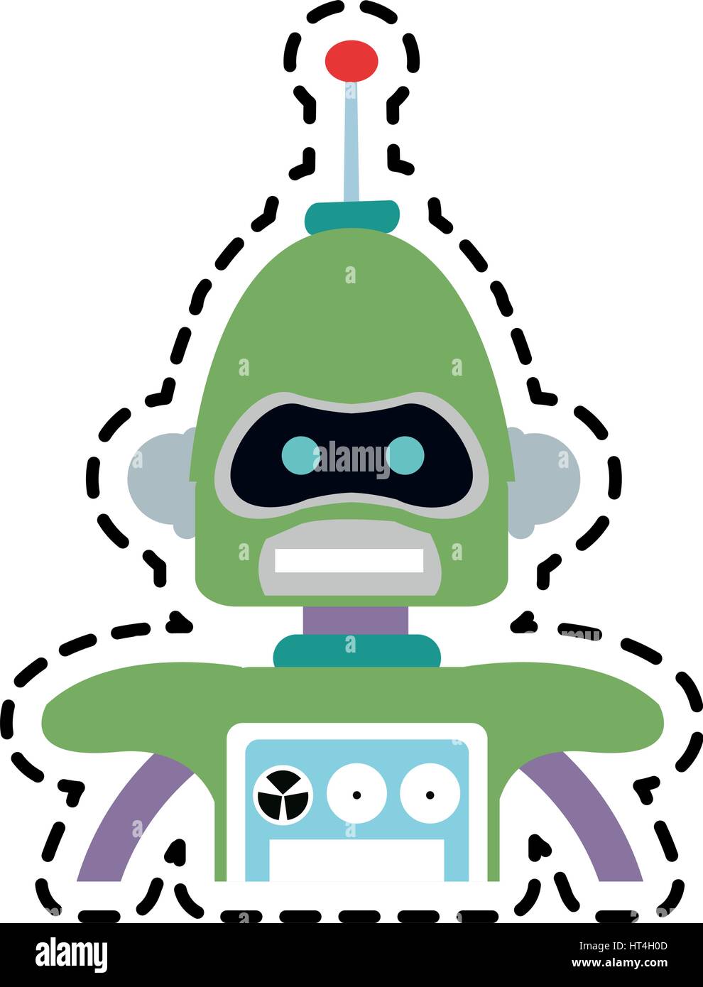 robot technology icon image Stock Vector Image & Art - Alamy