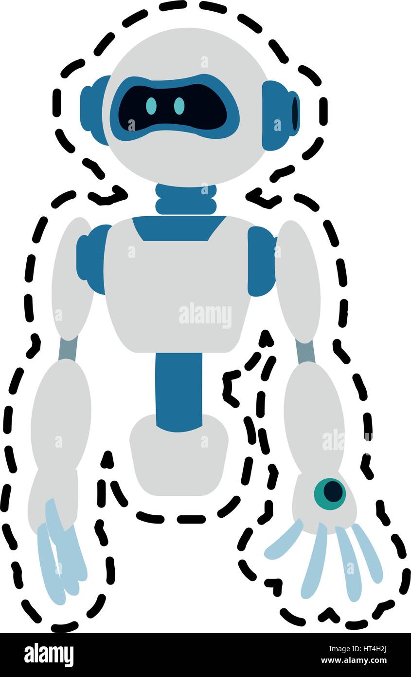 robot technology icon image Stock Vector Image & Art - Alamy