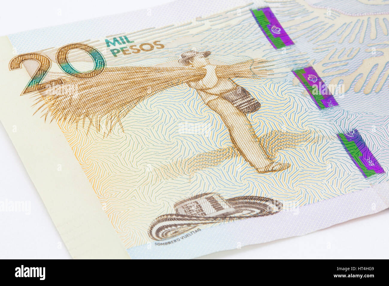 Twenty Thousand Colombian Pesos Bill Issued on 2016 Stock Photo - Alamy