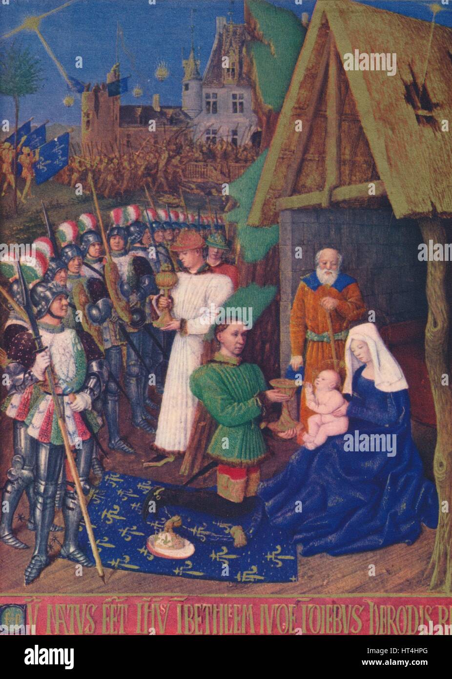 'The Adoration of the Magi', c1455, (1939). Artist: Jean Fouquet Stock ...