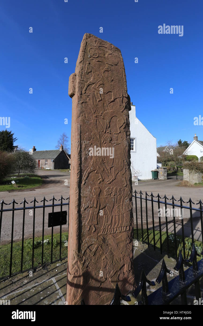 The replica pictish stone hi-res stock photography and images - Alamy