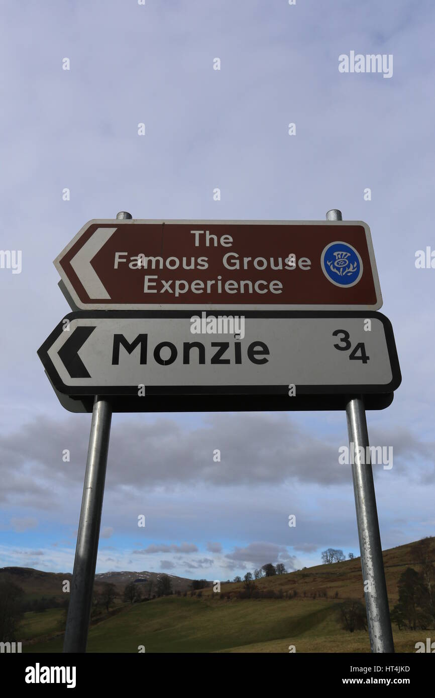 Sign for Famous Grouse Experience and Monzie Perthshire Scotland March ...