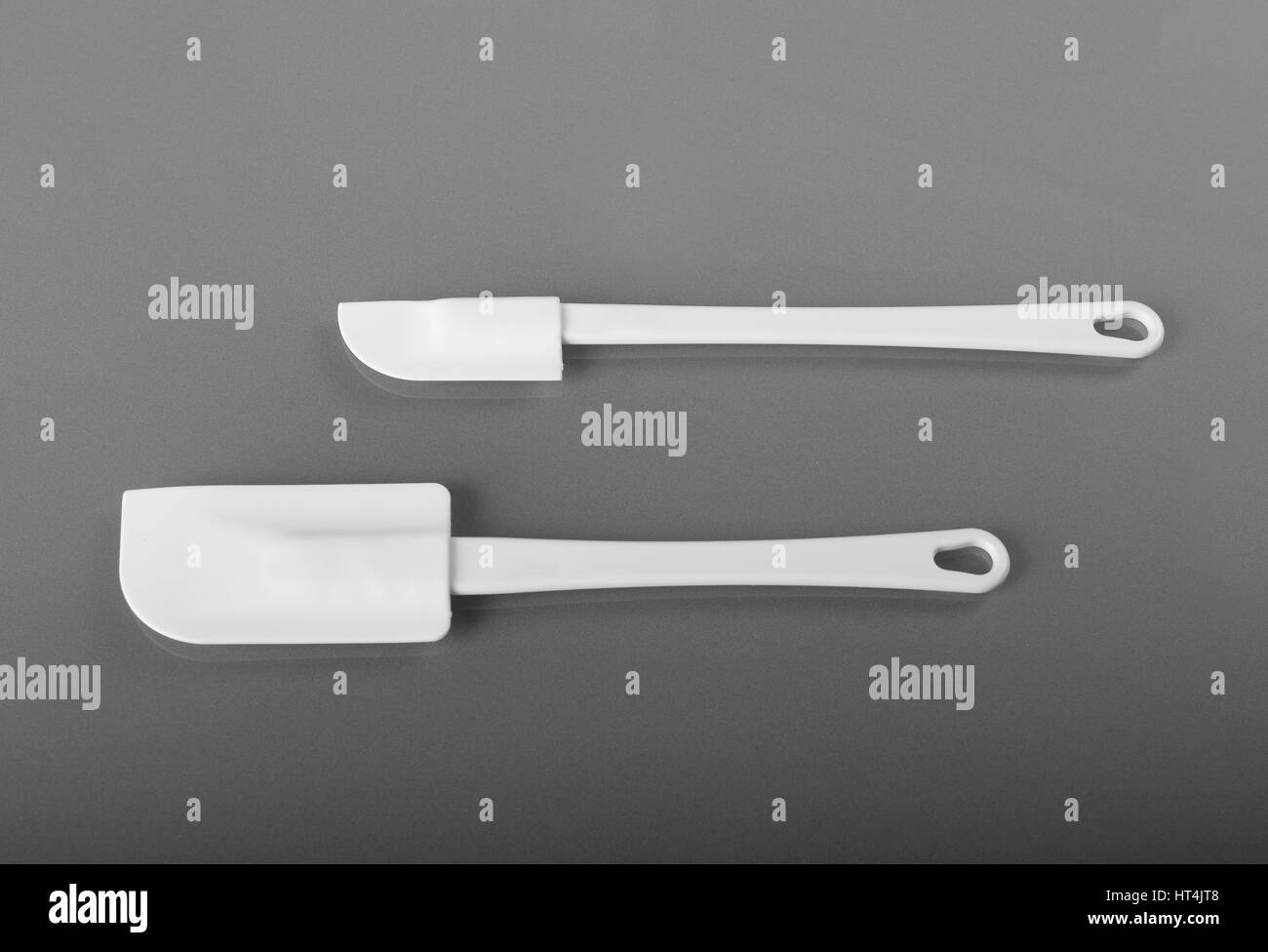 Rubber spatulas Black and White Stock Photos & Images - Alamy