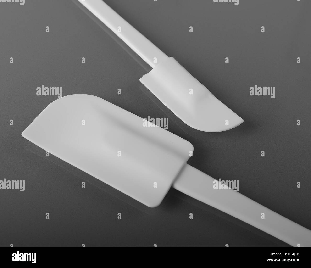Rubber spatulas Black and White Stock Photos & Images - Alamy