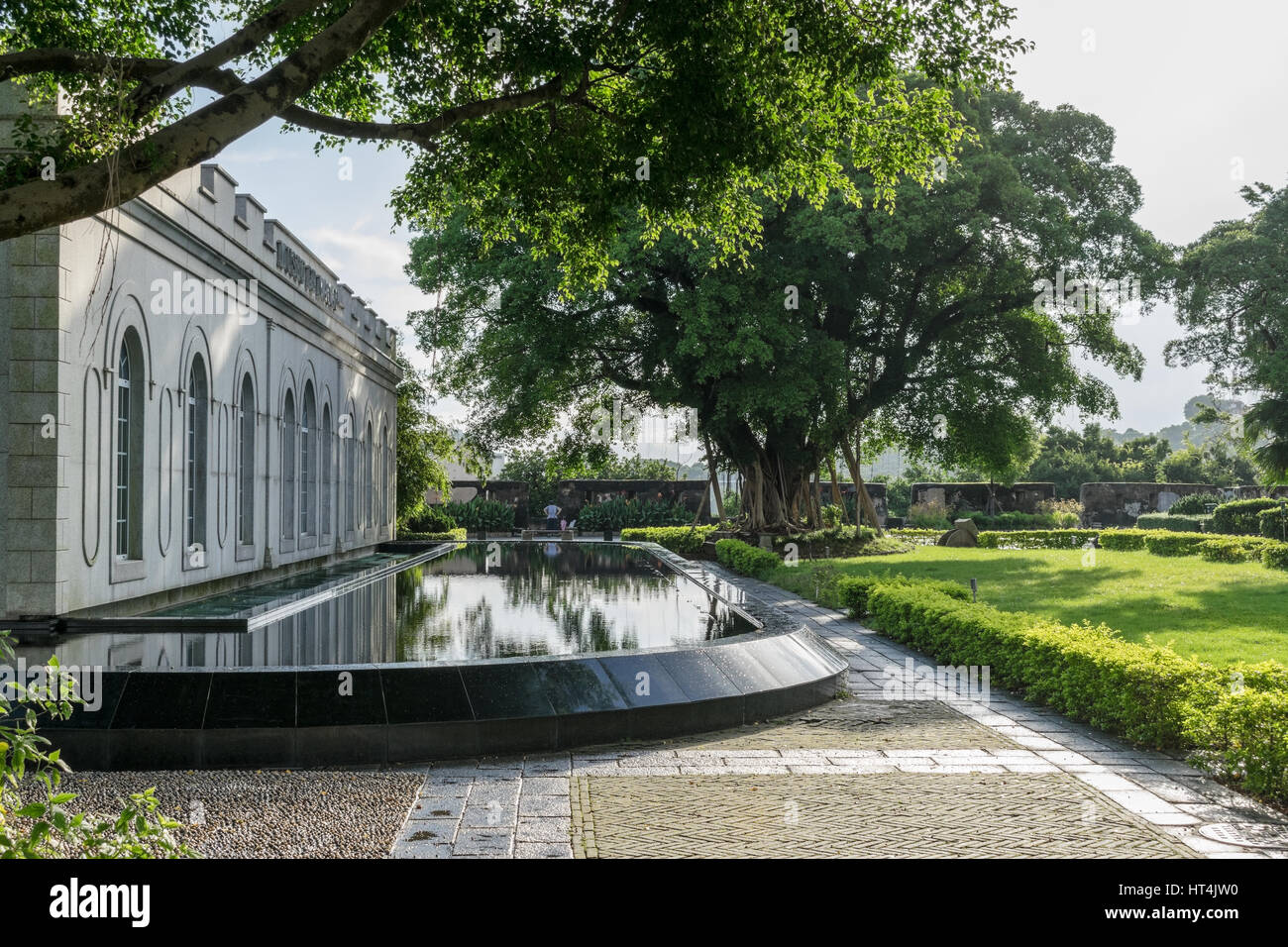 Macau Museum located on Macao Fort (Fortaleza do Monte), with ...