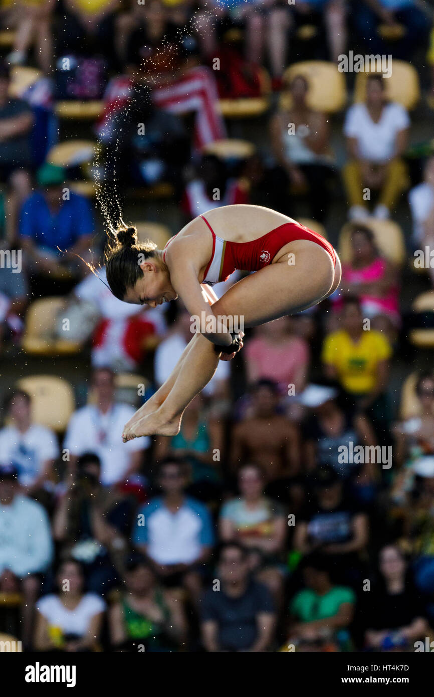 Rio de Janeiro, Brazil. 18 August 2016 Roseline Filion (CAN) competes ...