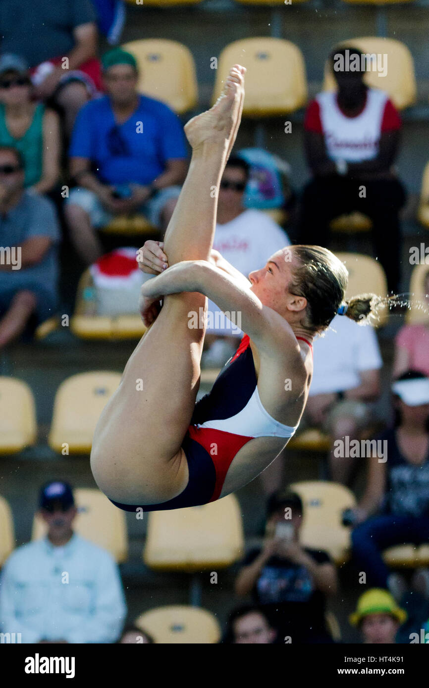 Rio de Janeiro, Brazil. 18 August 2016 Katrina Young (USA) competes in ...