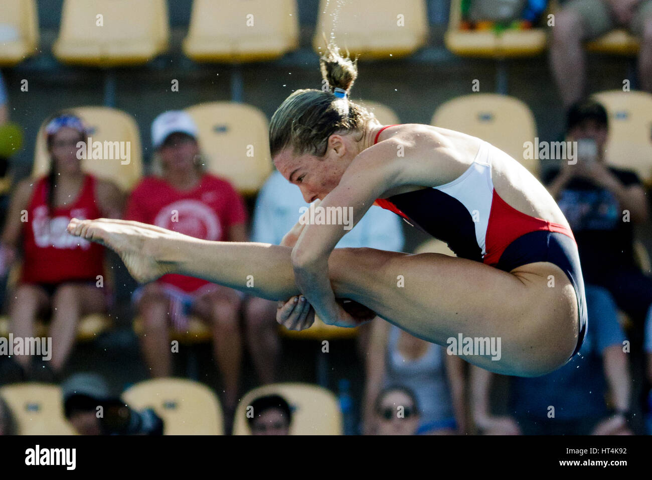 Rio de Janeiro, Brazil. 18 August 2016 Katrina Young (USA) competes in ...