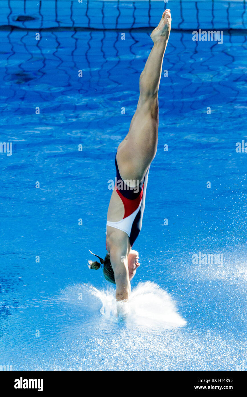 Rio de Janeiro, Brazil. 18 August 2016 Katrina Young (USA) competes in ...