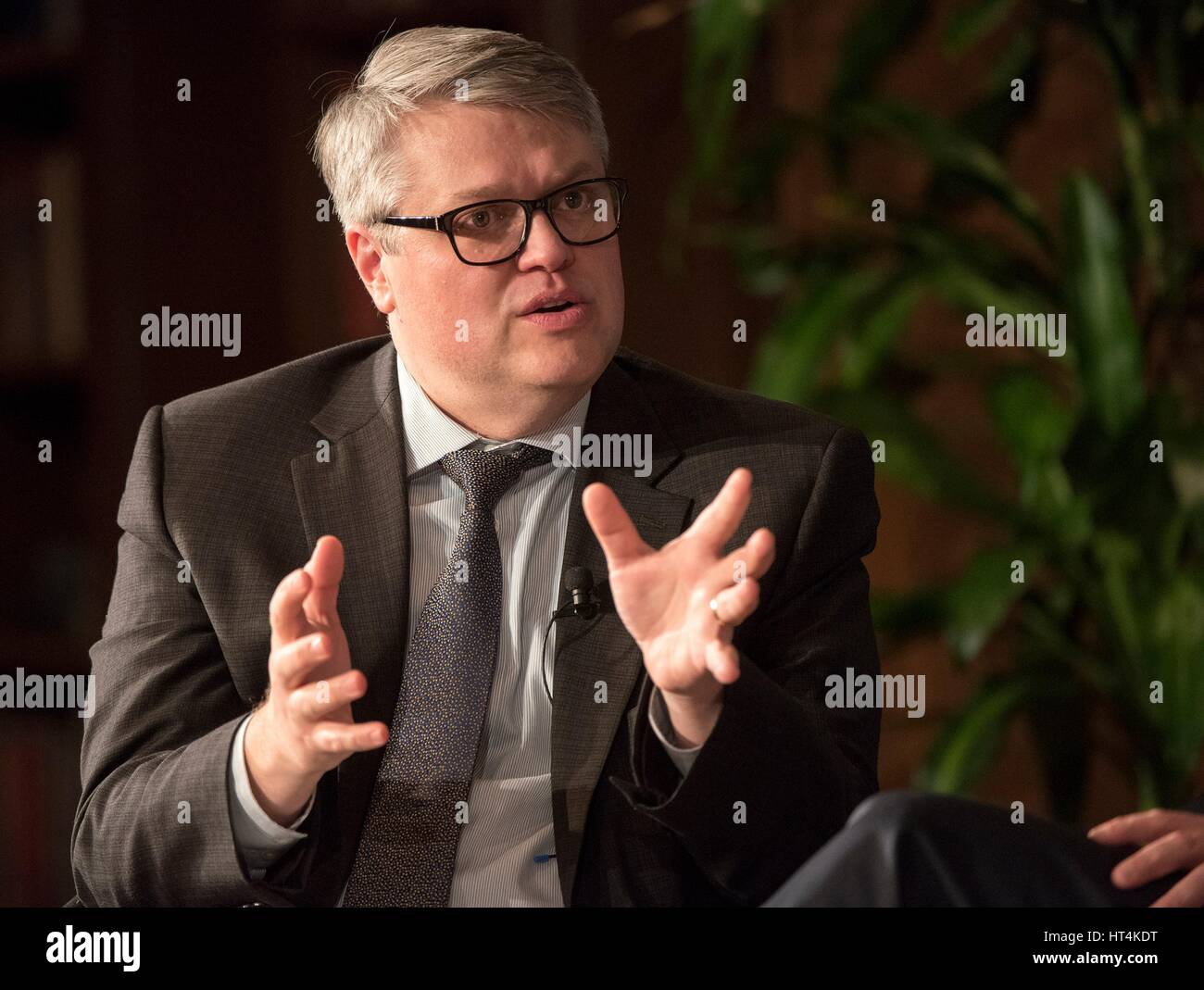 Austin National Public Radio station KUT Senior Editor Ben Philpott ...