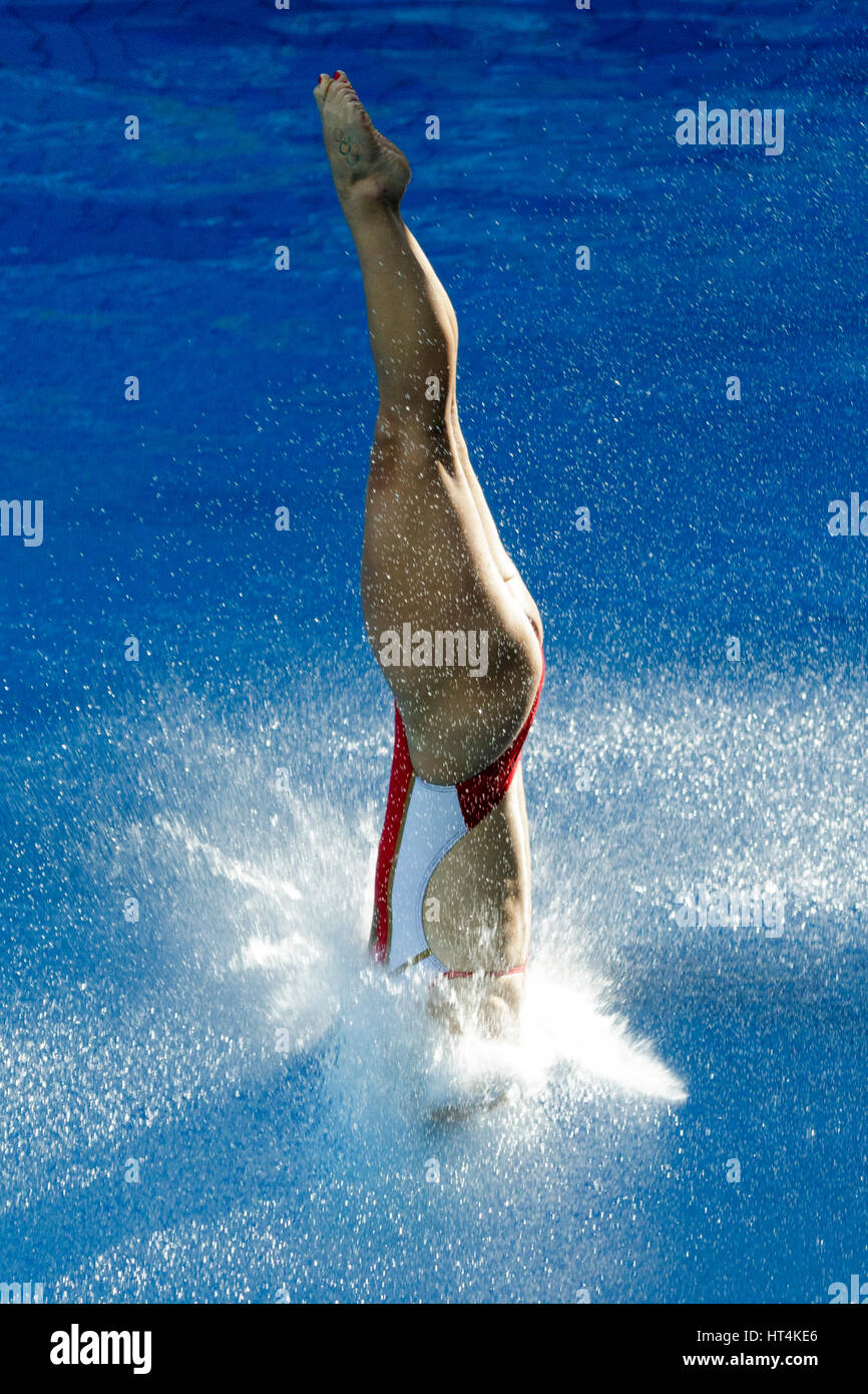 Rio de Janeiro, Brazil. 18 August 2016 Roseline Filion (CAN) competes ...