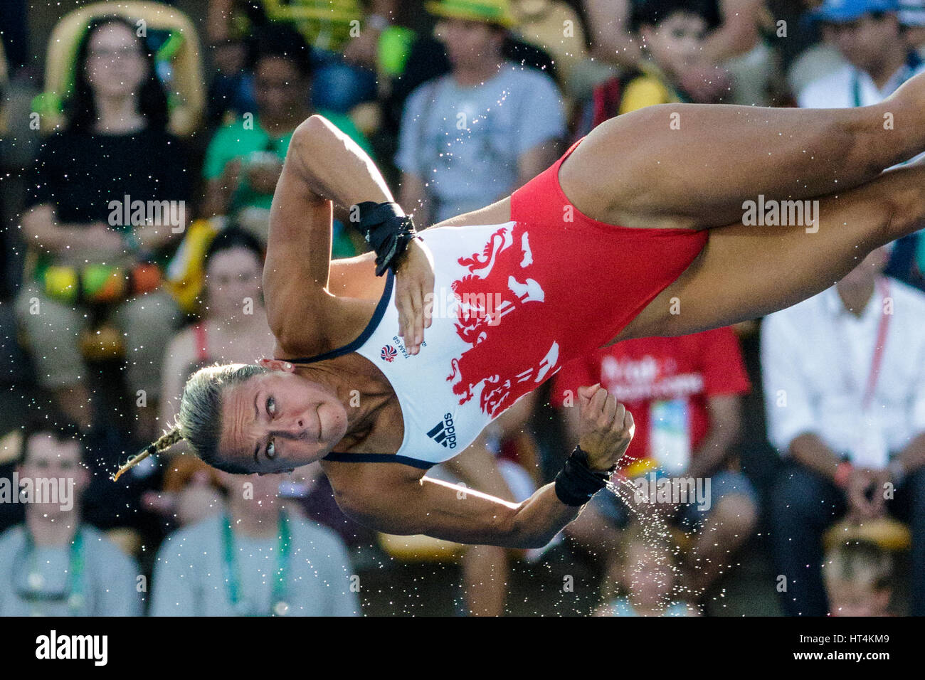 Rio de Janeiro, Brazil. 18 August 2016 Tonia Couch (GBR) competes in ...