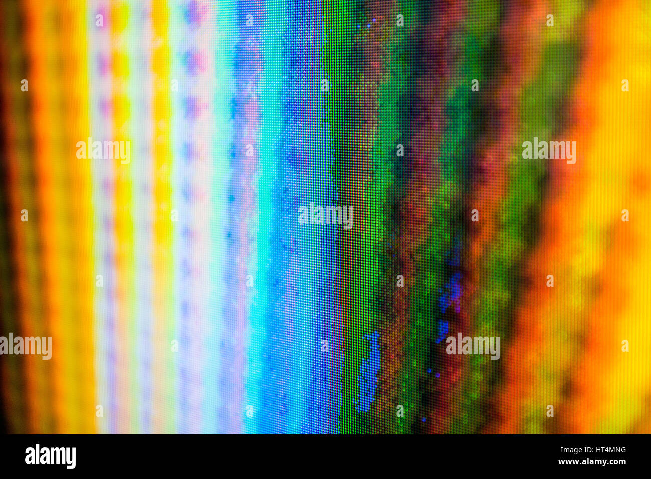 Abstract of TV pixels moire pattern in color Stock Photo - Alamy