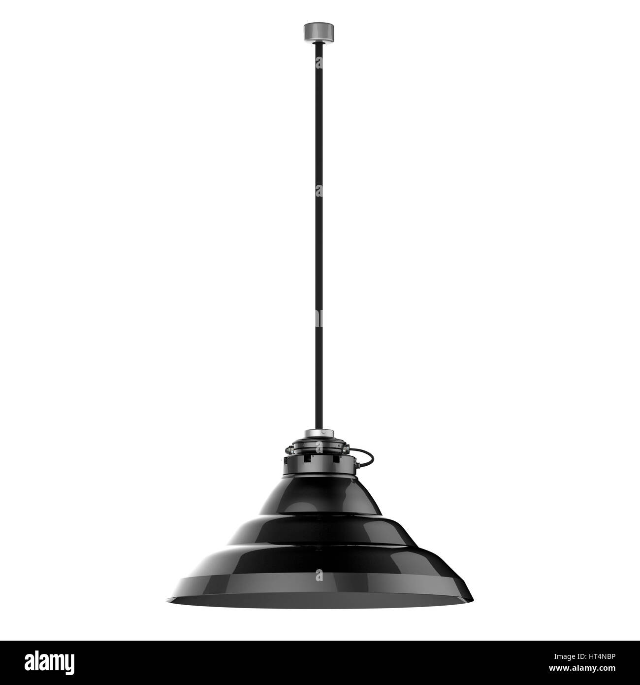 3d rendering pendant lamp isolated on white Stock Photo - Alamy
