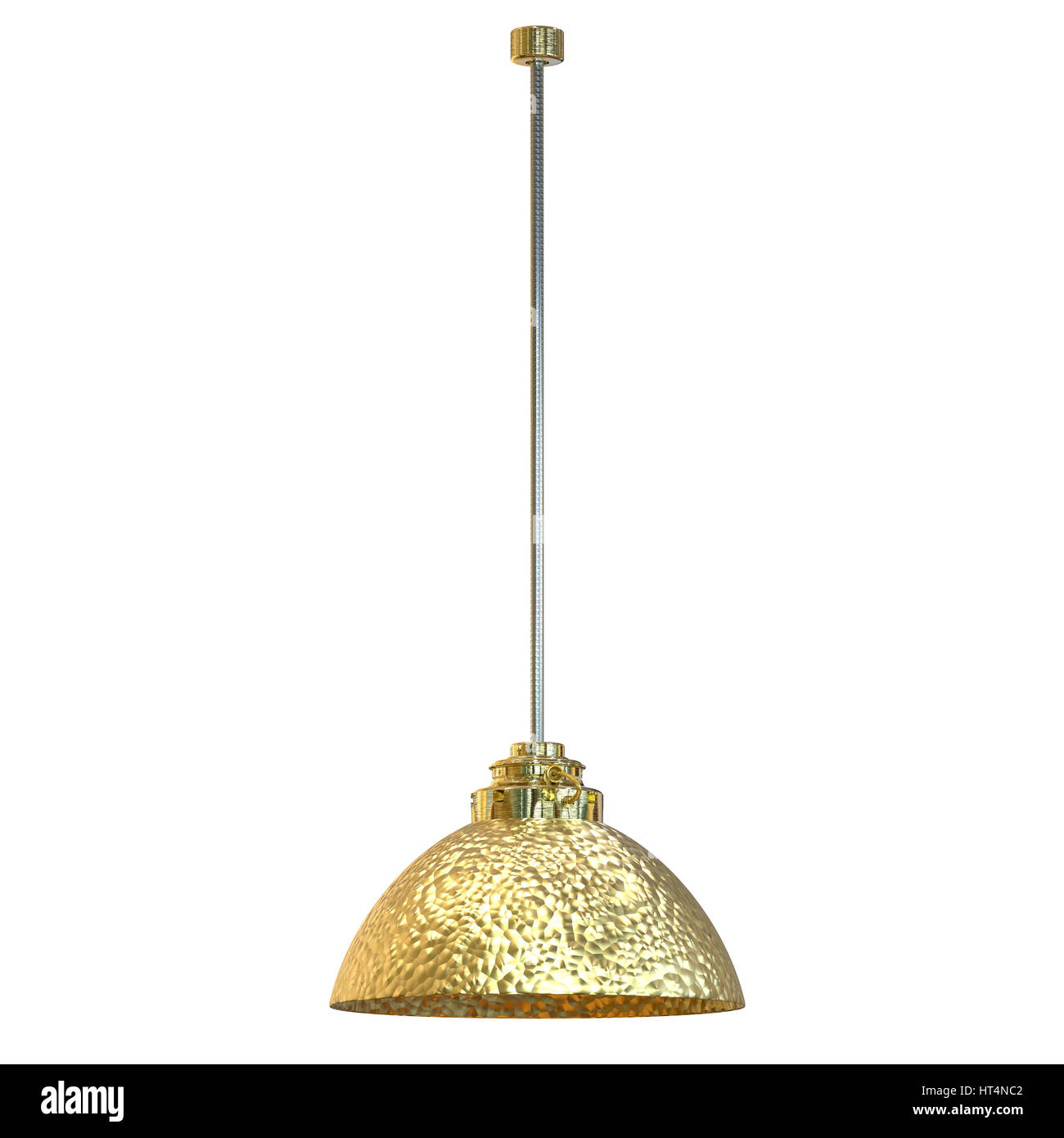 3d rendering pendant lamp isolated on white Stock Photo - Alamy