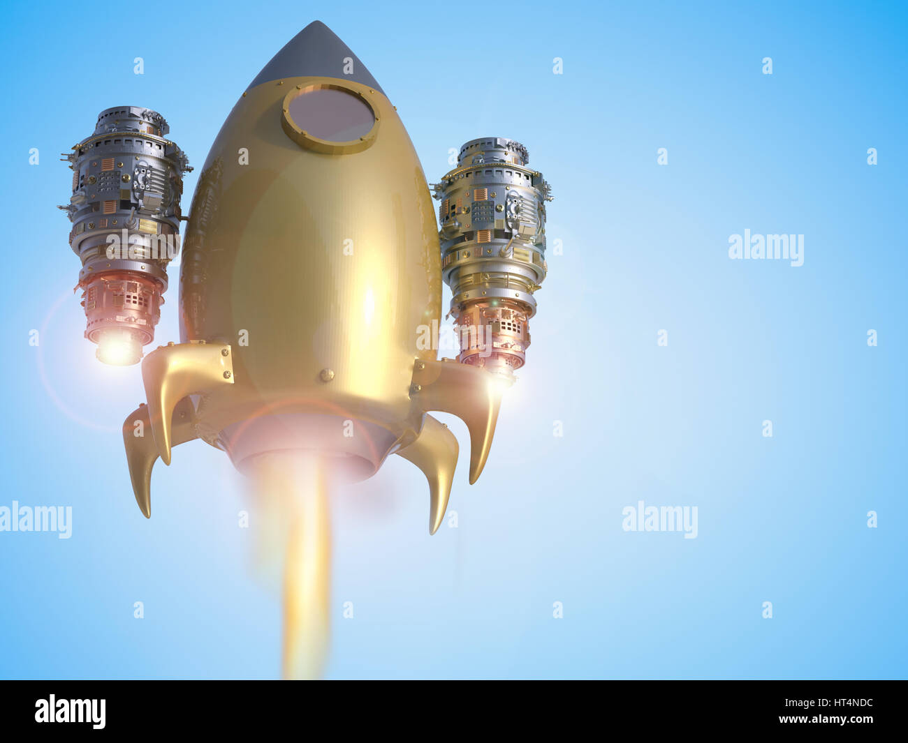 Gold space shuttle hi-res stock photography and images - Alamy