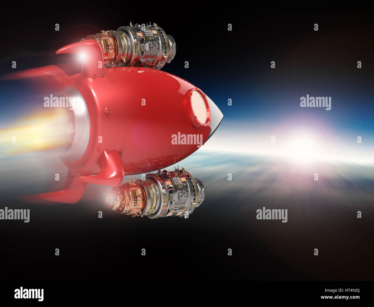 Space shuttle in space 3d hi-res stock photography and images - Alamy