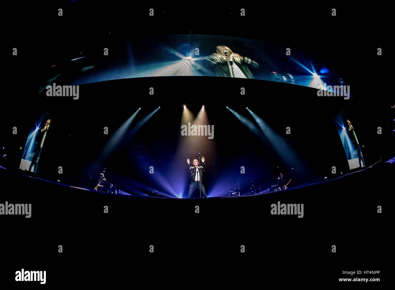 Milan, Italy. 06th Mar, 2016. Italian band Modà perform live at ...