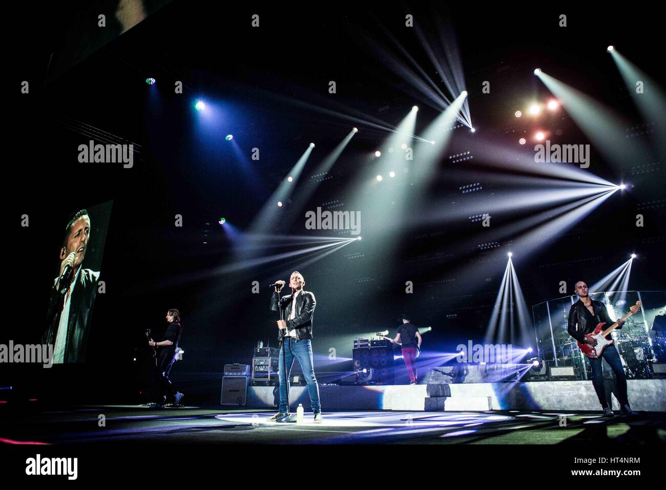 Assago, Italy. 06th Mar, 2016. The italian pop rock band Modˆ pictured ...