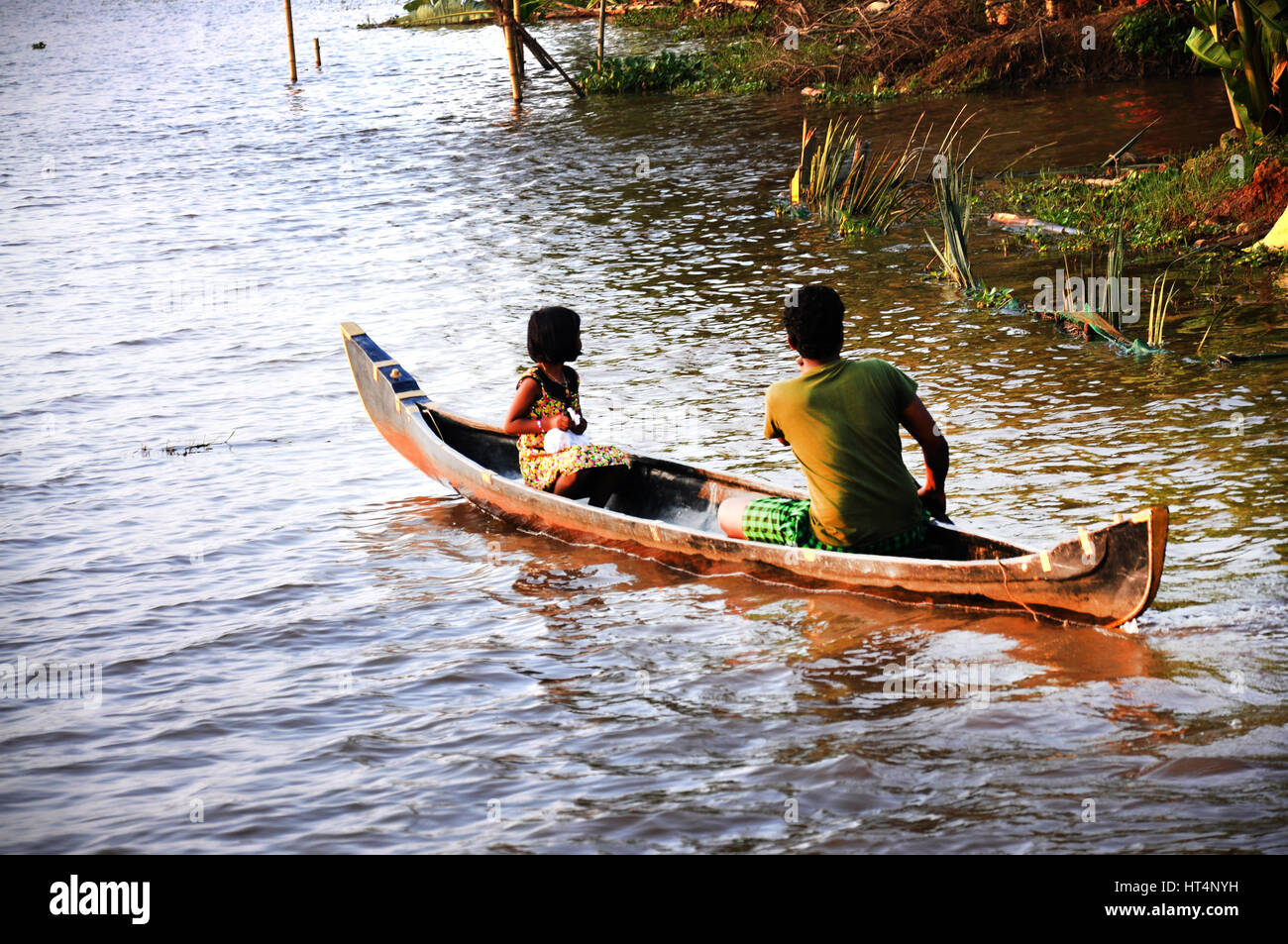 Kettuvallam / Kothumbuvallam, Boat, Alleppey, Kerala, India (Photo ...