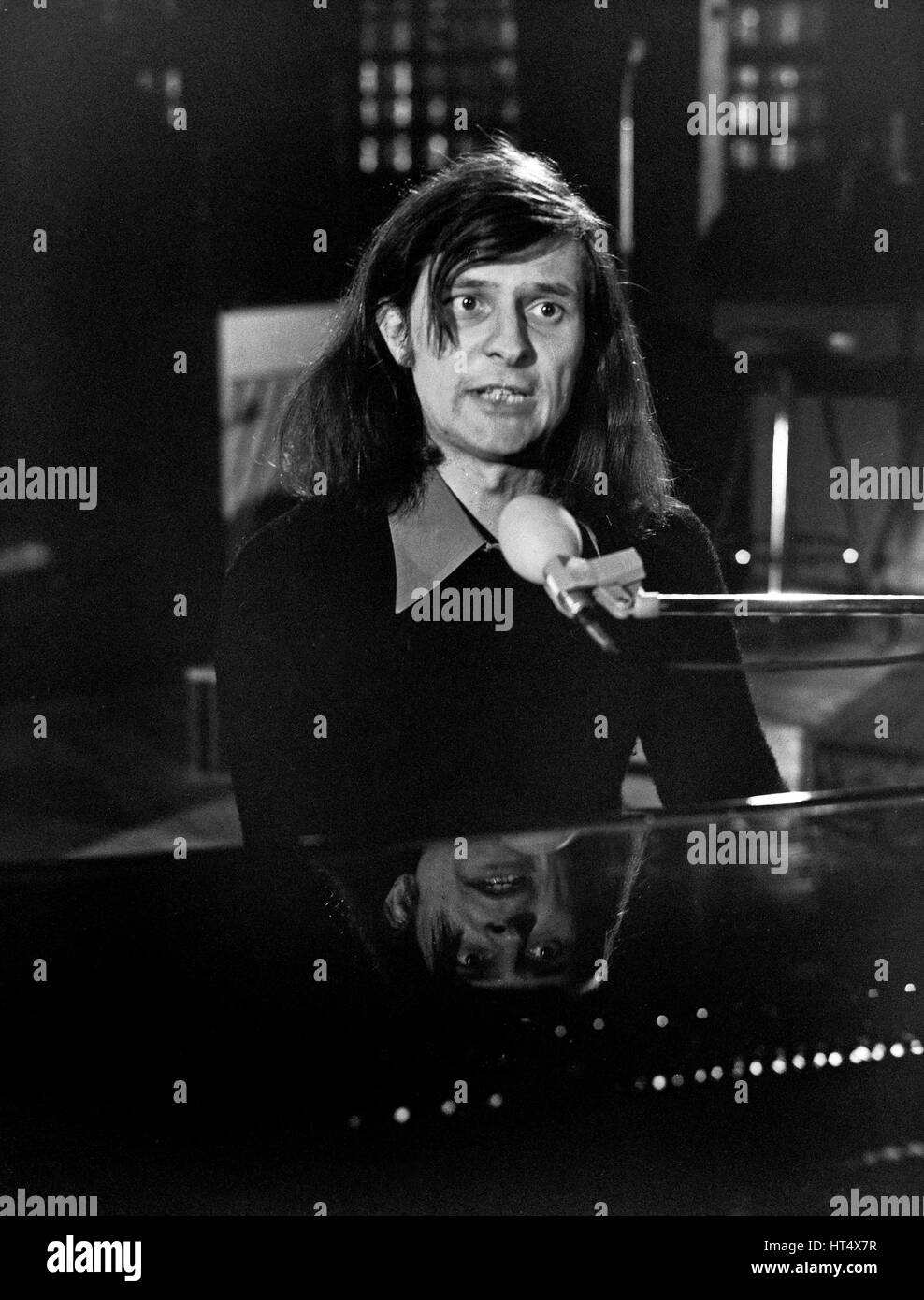 Deutscher Liedermacher Ulrich Roski, Deutschland 1970er Jahre. German ...