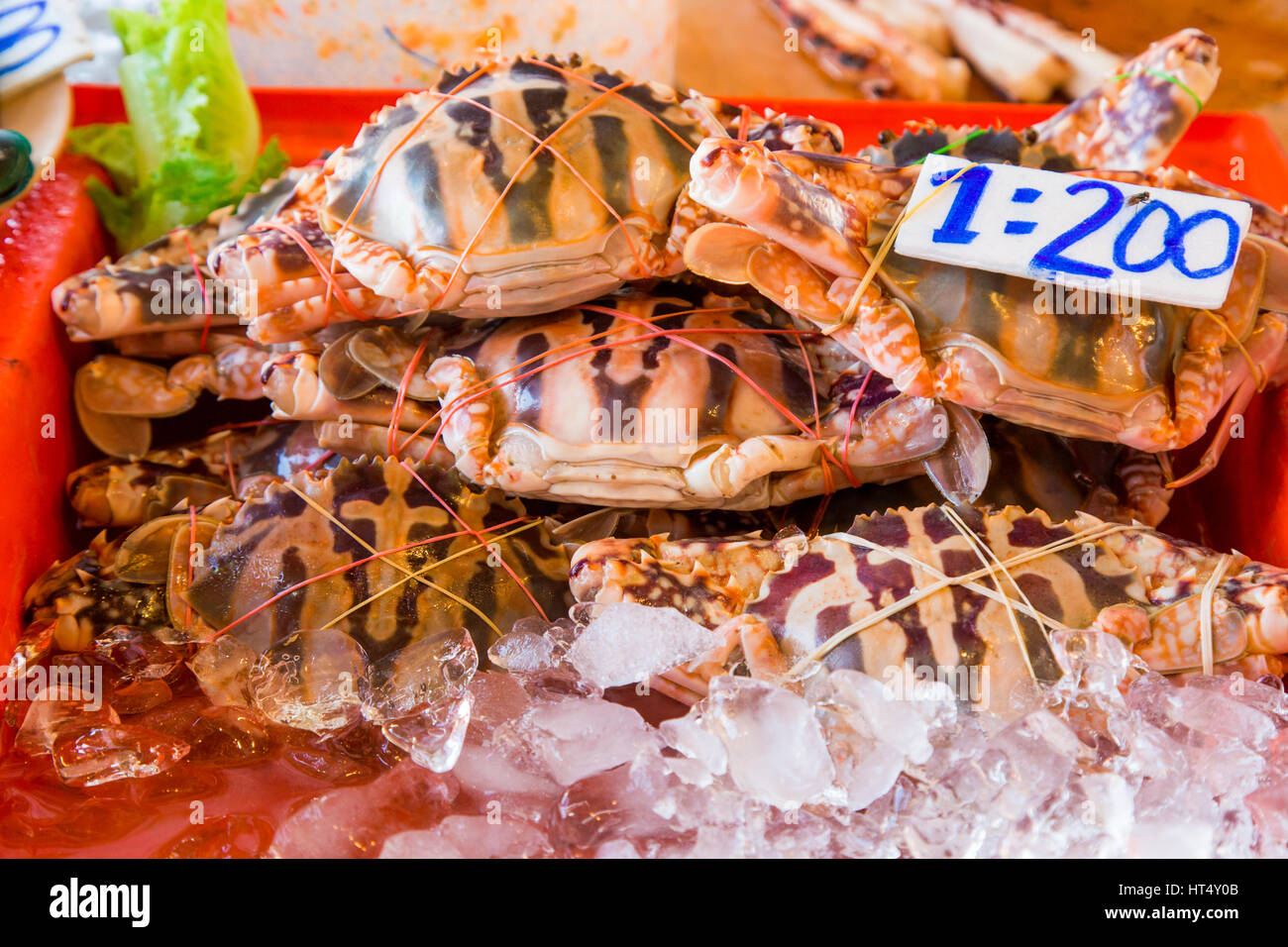 Fresh crabs hi-res stock photography and images - Alamy