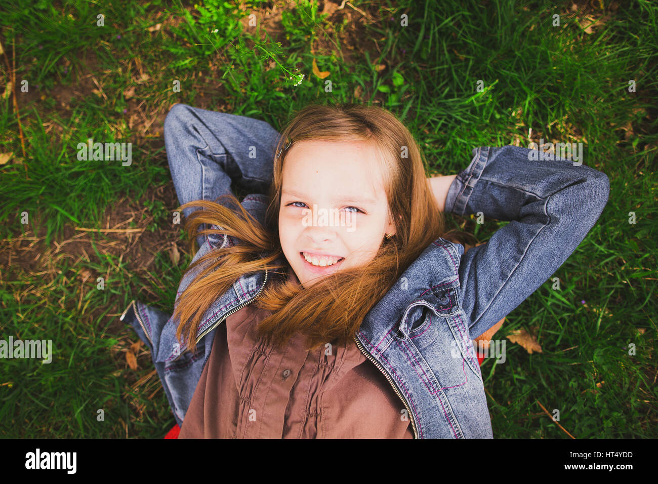 Beautiful 11 years old girl hi-res stock photography and images - Alamy