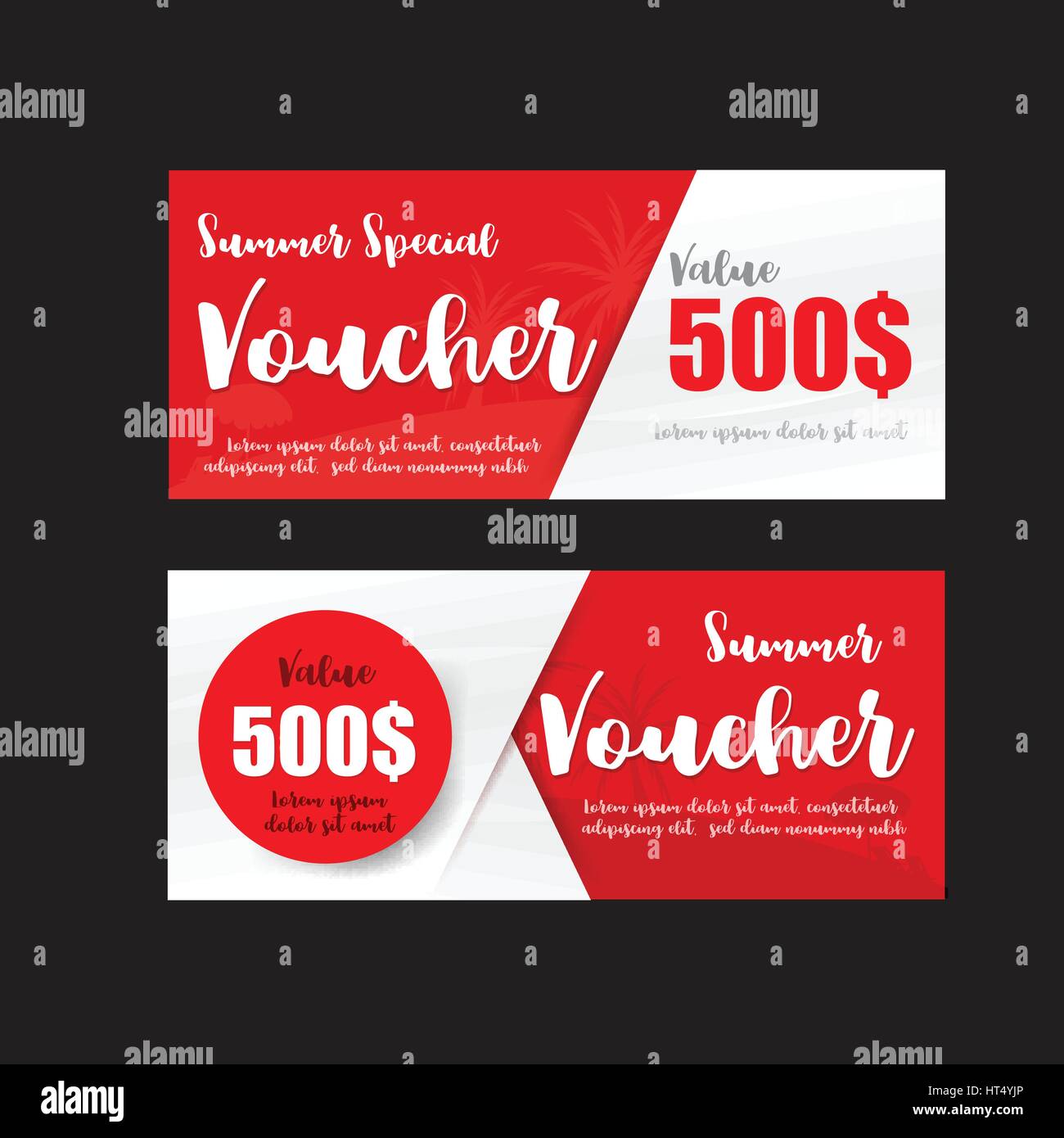 Discount gift voucher asian Stock Vector Images - Alamy
