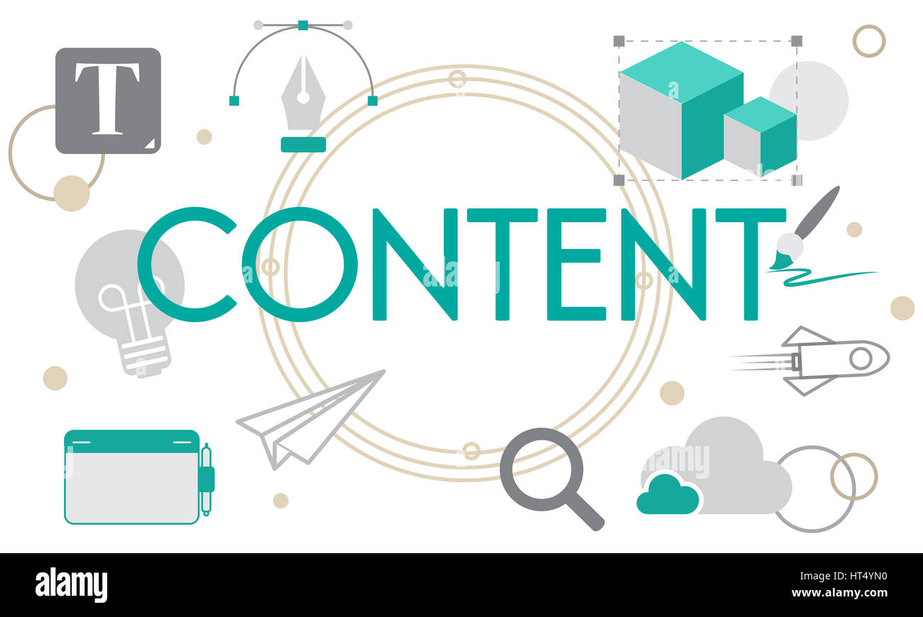 Creative Content Configuration Creative Design Stock Photo - Alamy