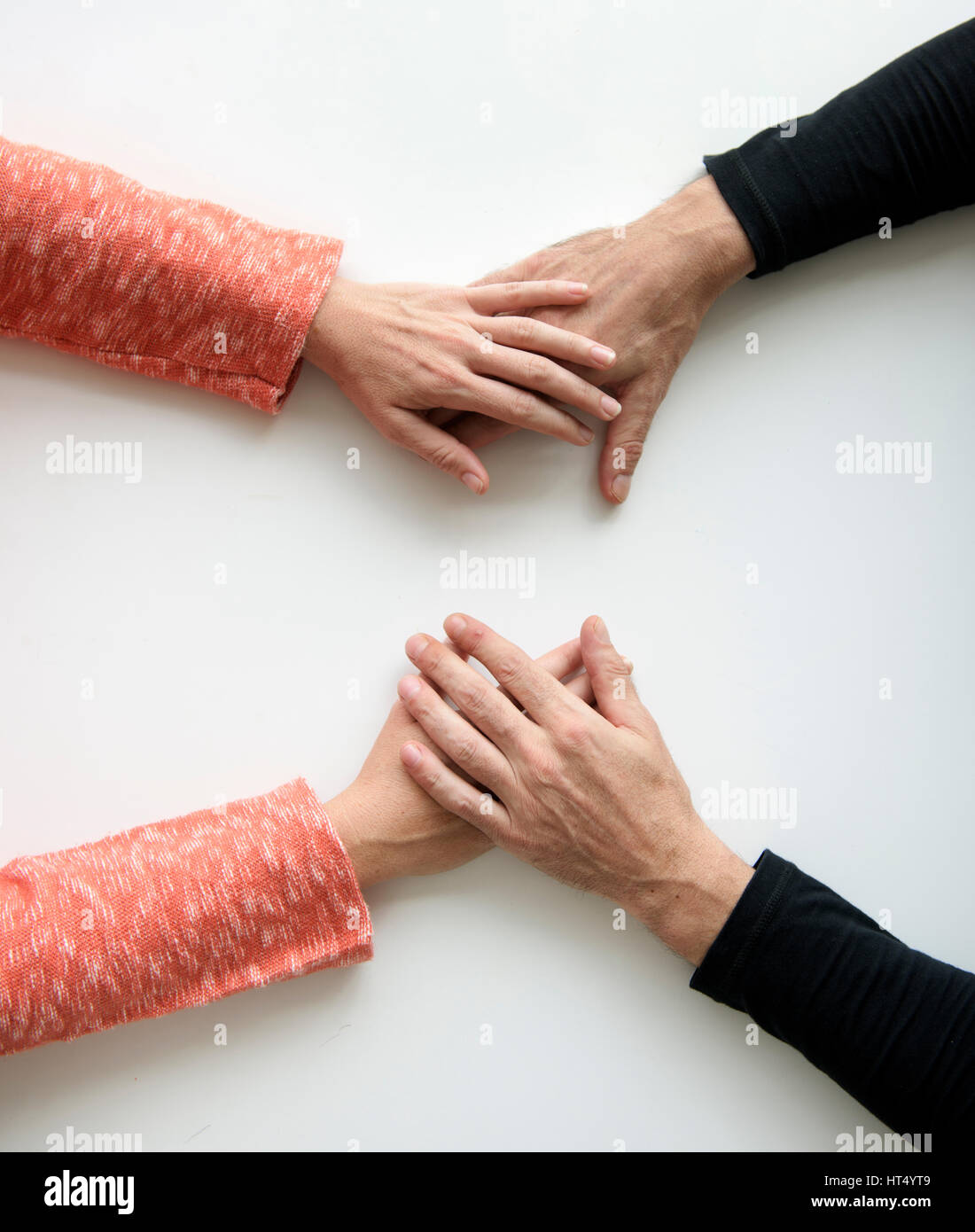 Hands Reassurance Comfort Gesture Support Stock Photo - Alamy