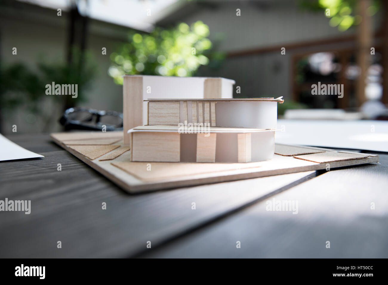 Housing Model Architecture Design Stock Photo - Alamy