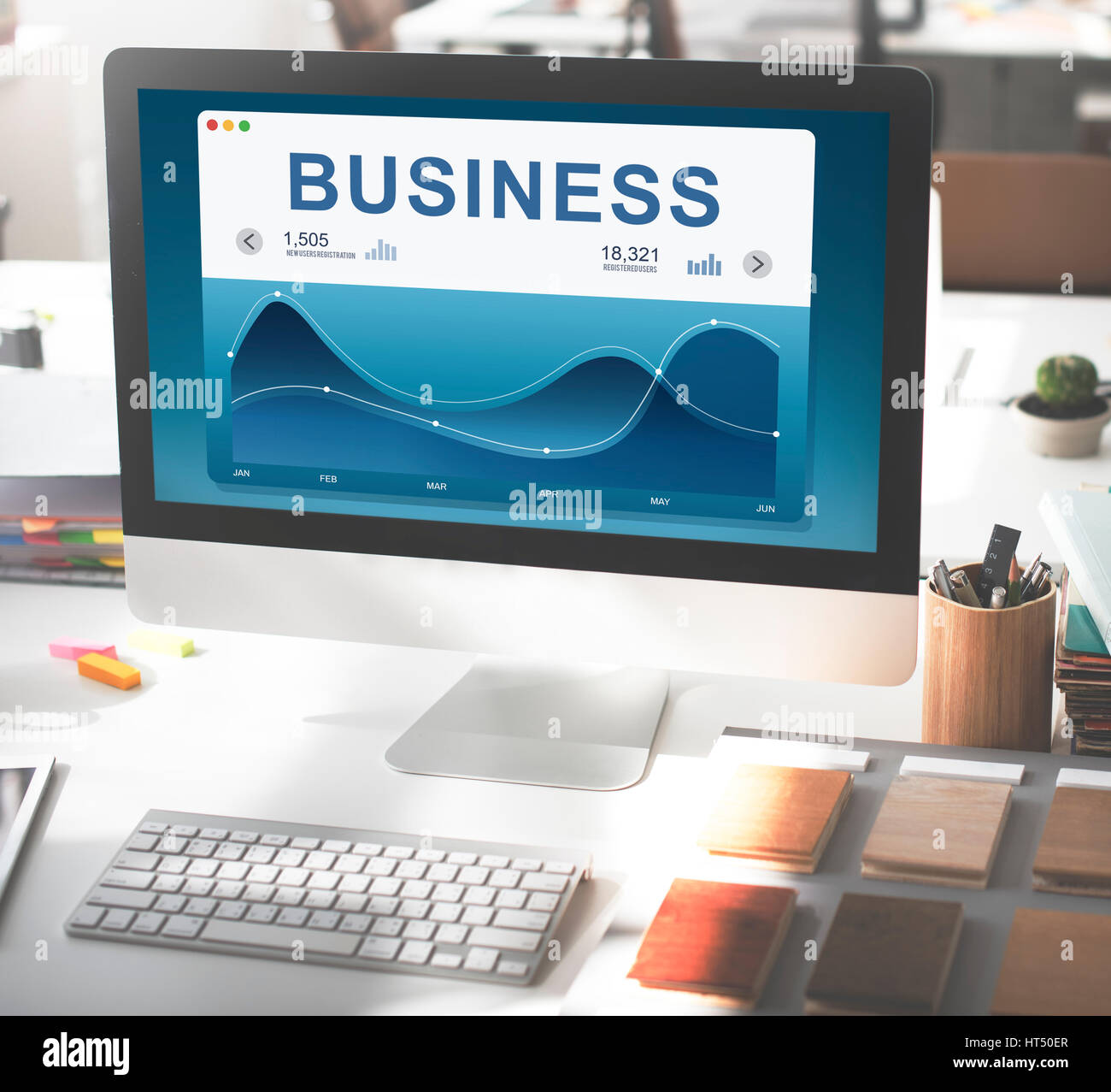 Workplace data graphic hi-res stock photography and images - Alamy