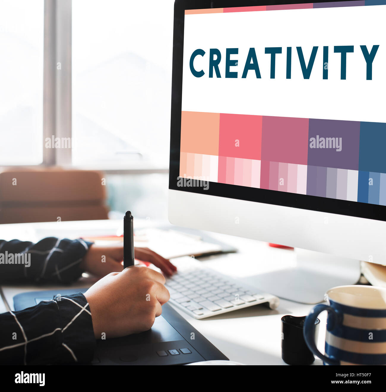 Create Creativity Ideas Design Concept Stock Photo - Alamy