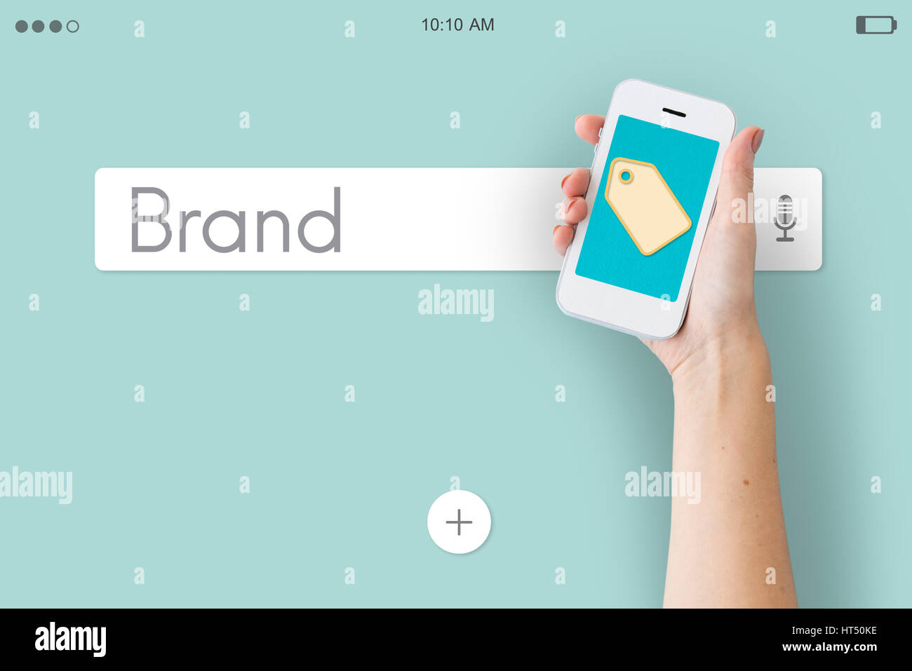 Brand Price Tags Style Graphics Stock Photo - Alamy